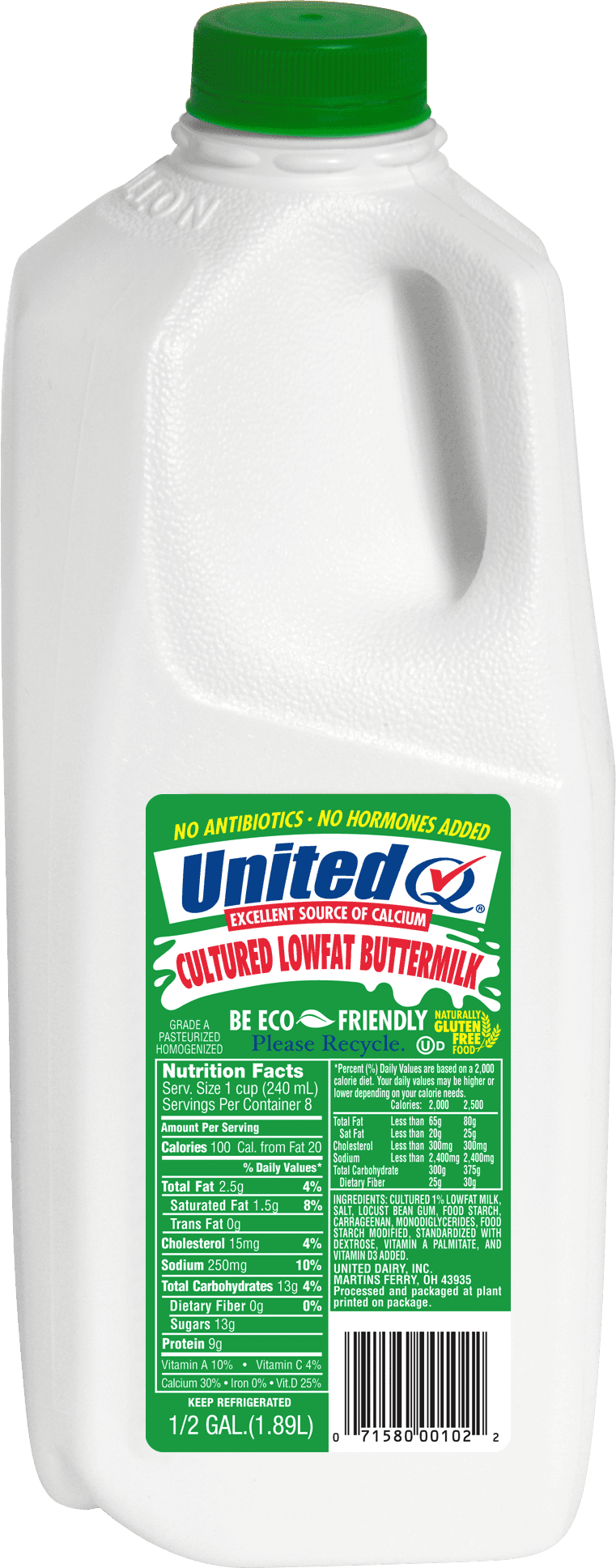 Lowfat Buttermilk | UnitedDairy