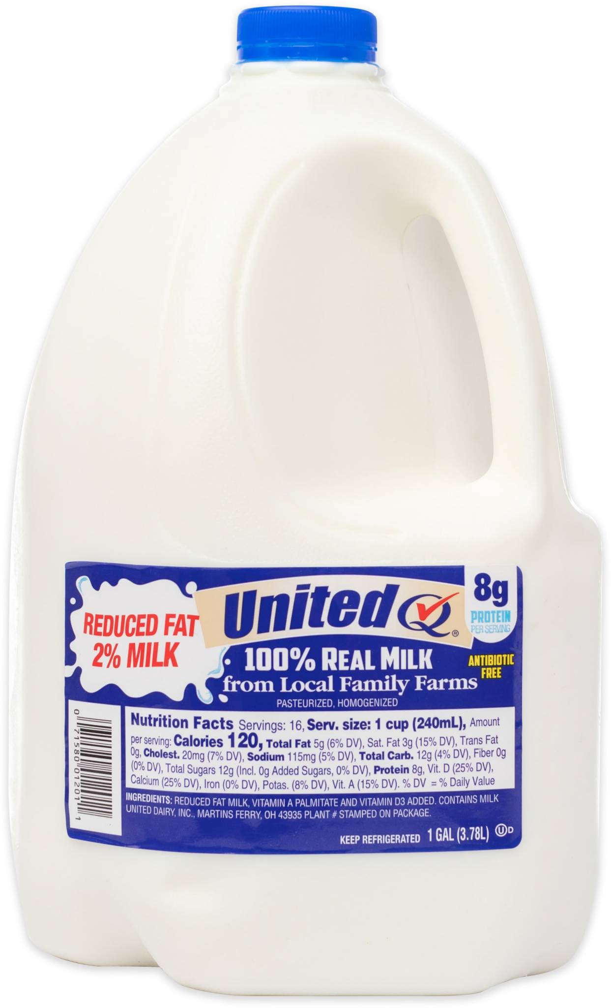 2% Reduced Fat | United Dairy