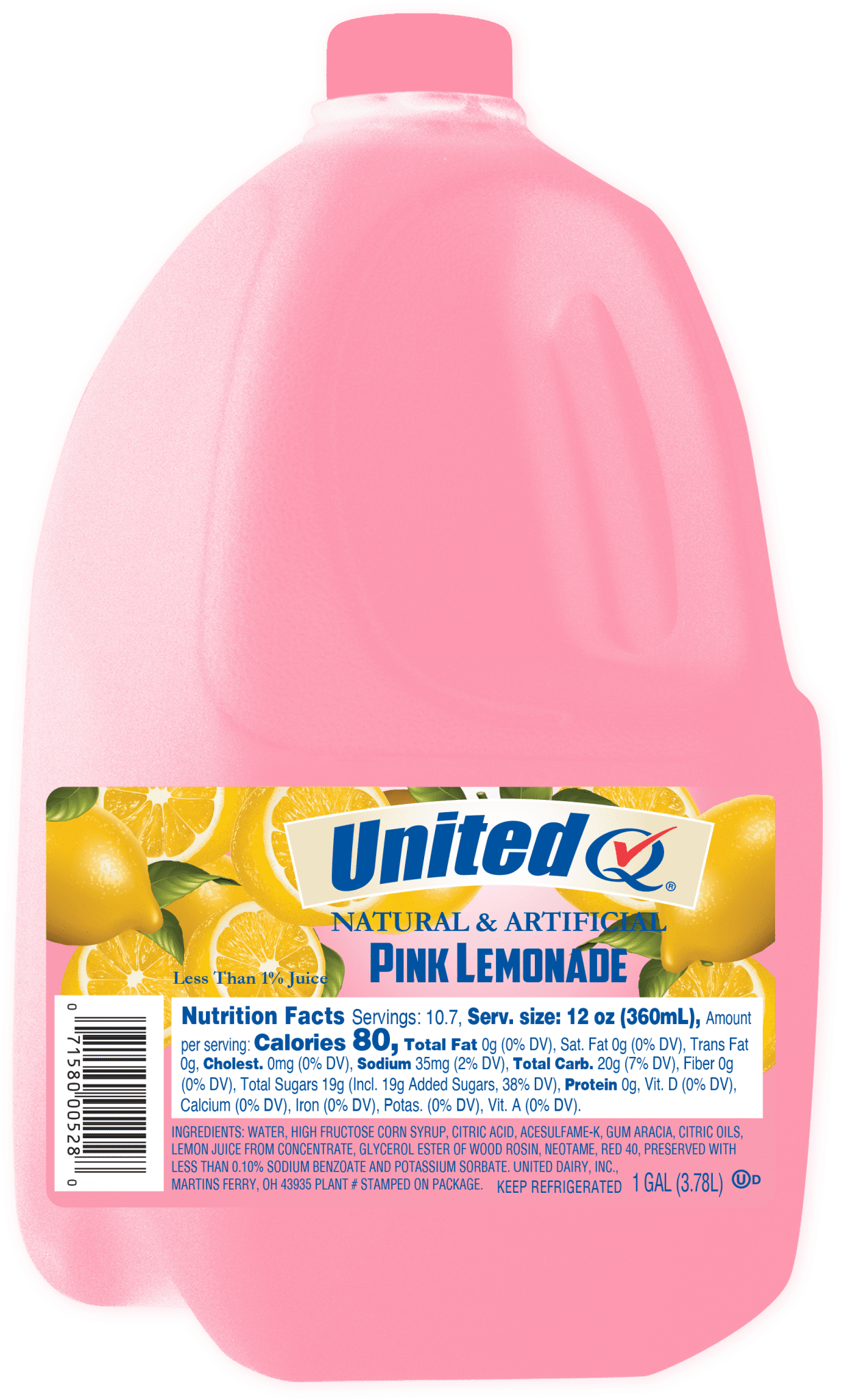 Pink Lemonade Drink | United Dairy