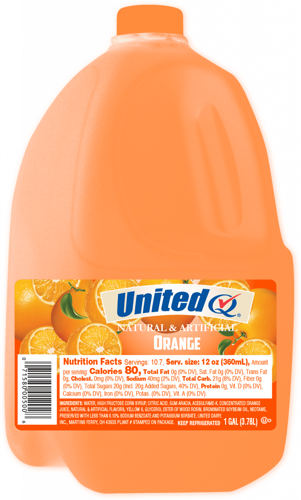 Orange Drink | United Dairy