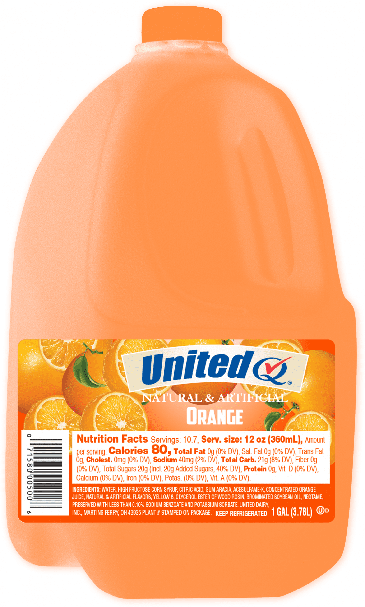 Orange Drink | United Dairy